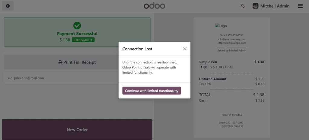Can Odoo 18 POS Work Offline? Understanding Offline Mode Can Odoo 18 POS Work Offline? Understanding Offline Mode